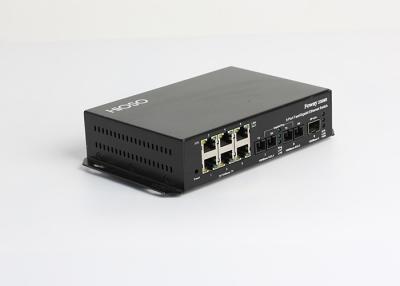 China Portos do interruptor de acesso 9 dos ethernet dos portos de 6FE 2 1000M FX 1 1000M SFP à venda