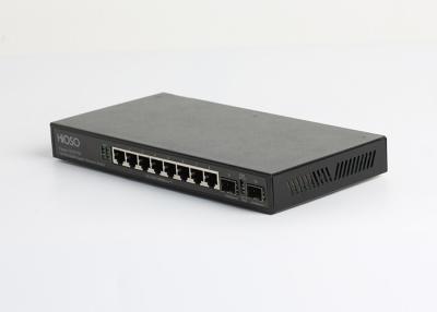 China 16K MAC Learning 8 portos do interruptor 10 da fibra de SFP dos portos de 1000M TP 2 1000M SFP à venda