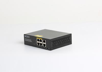 中国 非標準的なPoEスイッチ4 100M PoE港+ 2つの100MのRJ45アップリンクの港 販売のため