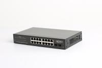 China 8K MAC Learning CCC Certified AC110V Ethernet Access Switch 18 Ports for sale
