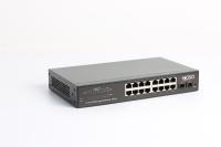 China 8K MAC Learning CCC Certified AC110V Ethernet Access Switch 18 Ports for sale