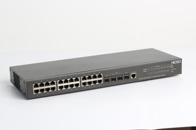 Cina 24 porti di gigabit RJ45 4 porti del commutatore 28 di Gigabit Ethernet dei porti di tratta in salita di 10G SFP in vendita