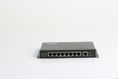 Chine 8 ports du commutateur 9 du port 100M POE de Fe RJ45 des ports 1 de 10/100M POE à vendre