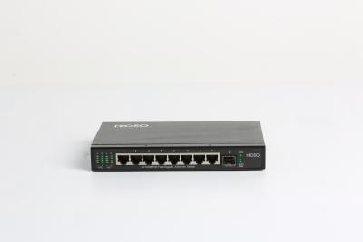 CCC Approval Unmanaged Full Rate 1000Mbps POE Switch 9 Ports