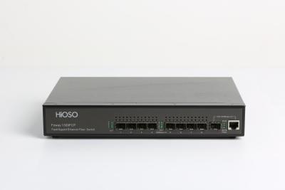 Cina 8 gestione di sostegno del commutatore dei porti RJ45 IEEE802.3ab POE di 100M in vendita