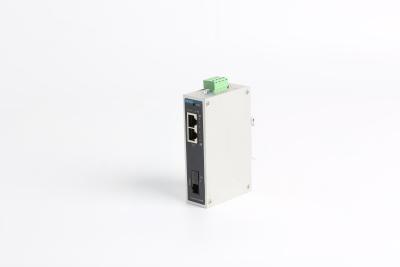 China IP30 insluitend 2 10/100M Ports Fiber Media Industriële Convertor Te koop