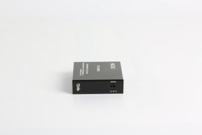 中国 2つの1000mのRj45港1つの1000m Fxの港ギガビット媒体のコンバーターの黒 販売のため