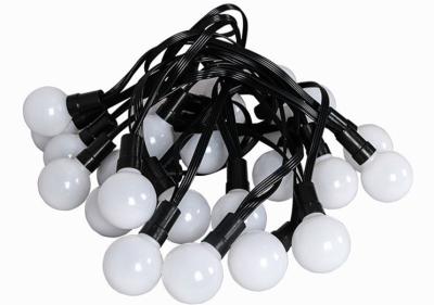 China DC12 LED Projector Light SMD3535 RGB 40mm Diameter White Christmas Light String for sale