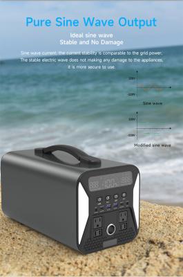 Cina 1000W LiFePO4 Batteria portatile Power Station Outdoor Camping Fishing Power Bank in vendita