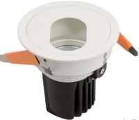 China White Adjustable Dimmable LED Downlights , Ceiling Mounted Wall Washer Lighting for sale