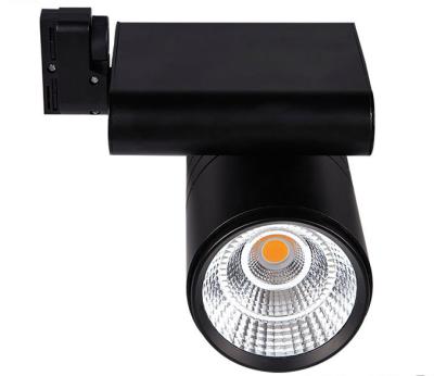 China AC 100 - 277V 50W COB LED Ceiling Track Lights Kits Commercial With UL Certification for sale