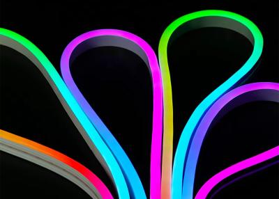 China Smart Neon LED Rope Light Kit DC5V RGB Neon 1M 2M 5M IP67 DIY Neon Light Strip Bluetooth TUYA WIFI App Music for sale