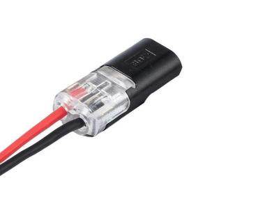 China LED Stripping-Free Terminal Blocks Quick Wiring Butt Joints and Solder-Free D2 Butt Terminals Connectors for sale