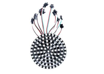 China Digital Full Color RGB WS2812 SK6812 IC Pixel DC5V Circle Led Ring for sale