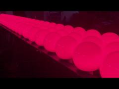 O clube da fase ilumina 80mm que DMX RGB conduziu bulbos amarra 24VDC RGB5050