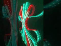 Striscia ad alta tensione indirizzabile di CA 110V/220V con nastro adesivo di cambiamento di colore di 5050 60leds RGB
