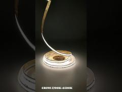 가정 장식 20m 전압 하락 없이 24V 480leds/M 절단 가능한 유연한 고밀도 COB LED 스트립