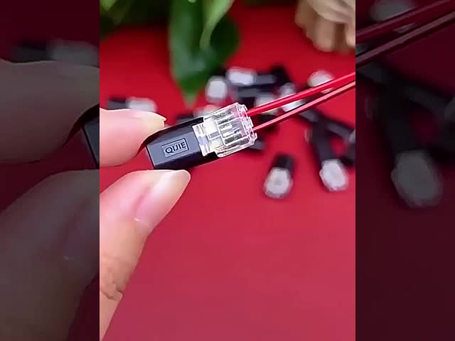 Morsettiere senza spelatura LED, giunti a innesto rapido e senza saldatura, terminali a innesto D2