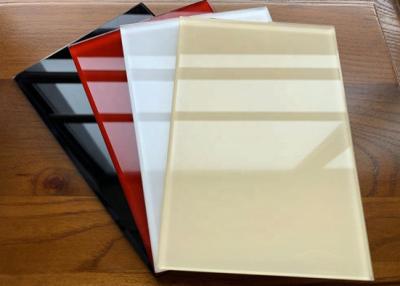 Cina 4mm Lacobel hanno dipinto il vetro, specchio colorato di vetro per l'ufficio/cucina in vendita
