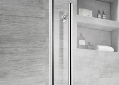 Cina Vetro su ordinazione Frameless della doccia del bagno/chiara dimensione di vetro temperata su misura in vendita