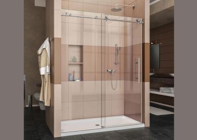 Cina Vetro su ordinazione durevole della doccia del bagno, vetro della doccia glassato anti impatto in vendita