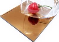 China Highly Durable Bronze Tinted Glass For Decorative Easy Processing / Installation for sale