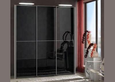 Cina Spessore tinto il nero di vetro 4mm dello specchio, vetro tinto decorativo di alta riflessione in vendita