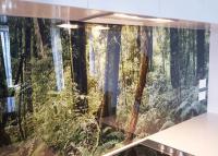 China Patterned Customized Digital Printing On Glass Durable Any Size Available for sale