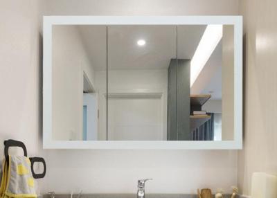 Cina Specchio di legno alla moda moderno della parete della struttura, specchi decorativi della parete del bagno di 3-6mm in vendita