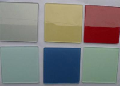 Cina Vari colori rispettosi dell'ambiente di vetro dipinti Lacobel regolari di superficie disponibili in vendita