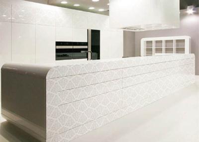 Cina Adatti a vetro indietro dipinto 3mm di bianco lo spessore per la decorazione/mobilia della parete in vendita