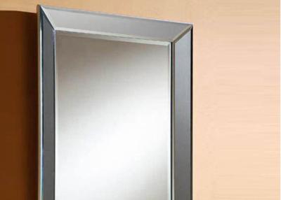 Cina Specchio d'argento rotondo durevole del bagno, vetro su ordinazione a prova d'umidità dello specchio in vendita