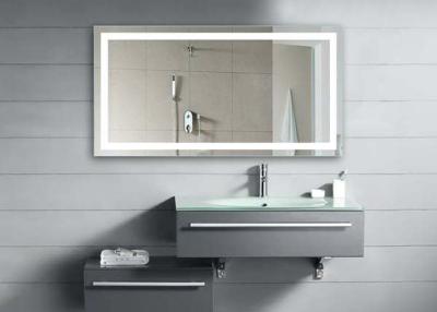 Cina Specchio del bagno illuminato casa, specchio su misura di rettangolo con le luci in vendita