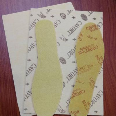 China Sports Shoe Producing 1.75mm  Non Woven Chemical Fiber Insole Board for sale