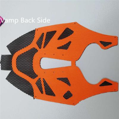 China Cavort Reinforcement TPU Fabric Hot Glue Thermoplastic Flyknit Vamp Lining Material for sale