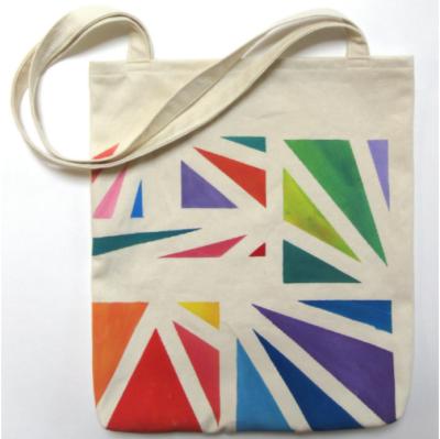 China Sublimation Polyester Jumbo Canvas Tote Bags Reusable Canvas Bags Bulk for sale