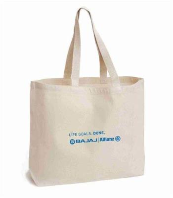 China Natuurlijke plain Gusset Canvas Tote Bag Shopping Bulk Custom Printing Te koop