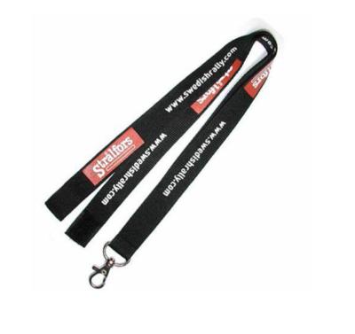 China Silkscreen Printed Lanyard Plastic Holder In Bulk Custom Pantone Colors for sale