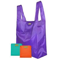 China Custom Foldable Shopping Bag 57x40x7cm Recyclable Polyester Tote with Logo for sale