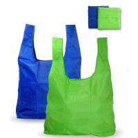 China Custom Foldable Shopping Bag 57x40x7cm Recyclable Polyester Tote with Logo for sale
