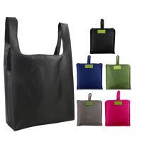 China Custom Foldable Shopping Bag 57x40x7cm Recyclable Polyester Tote with Logo for sale