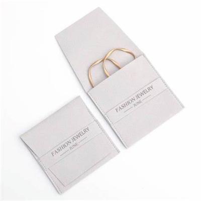 China Suede Jewelry Pouch Organizer Box Envelope Pouch Travel Bag à venda