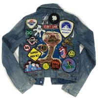 China Custom Embroidered Iron On Polyester Garment Patch Label 100pcs for Motorcycle Vest for sale