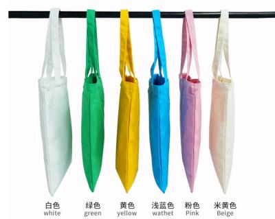 Cina Multiuso Strong Canvas Shopping Tote Bag Plain Blanking in vendita