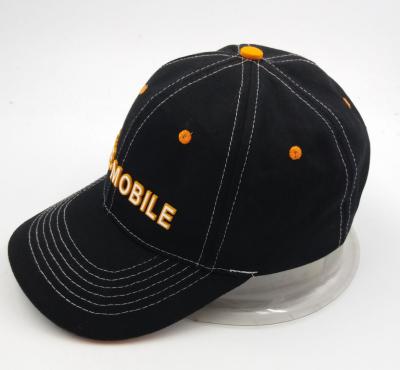 China Customizable Baseball Cap With Flat Embroideried Logo Promotion Sports Cap for sale
