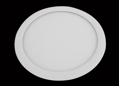 China SMD3014 Round LED Flat Panel Light Energy Saving For Cinema 850LM 6000K 80Ra for sale