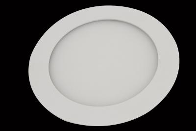 China Sliver Round LED Panel Light High Brightness For Cinema 8W 145mm 390LM CE ROHS for sale