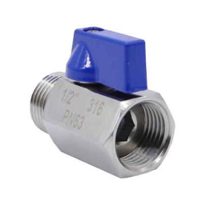 Cina En valvola a sfera ss 304 filo maschio/femminile di 12266 in vendita