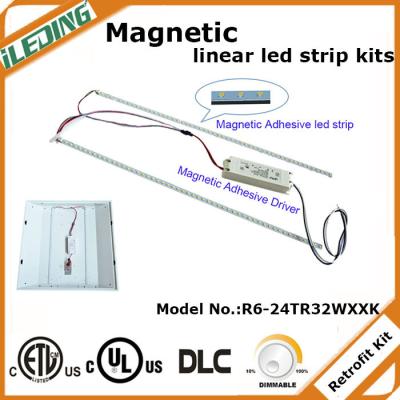 Cina Risparmio energetico Dimming LED Magnetico 5CCT 3P Selezionabile Installazione rapida Strip Light DLC in vendita