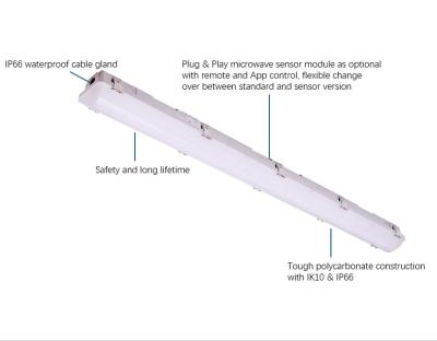China LED-Drei-Proof-Licht Industrielle IP66 2ft/4ft/5ft/8ft Leichte Installation Lagerhausbeleuchtung zu verkaufen